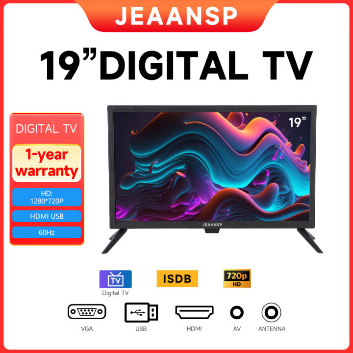 KKJBL&JEAANSP 19 inch TV LED LCD Televisyen with VGA & HDMI flat screen ...