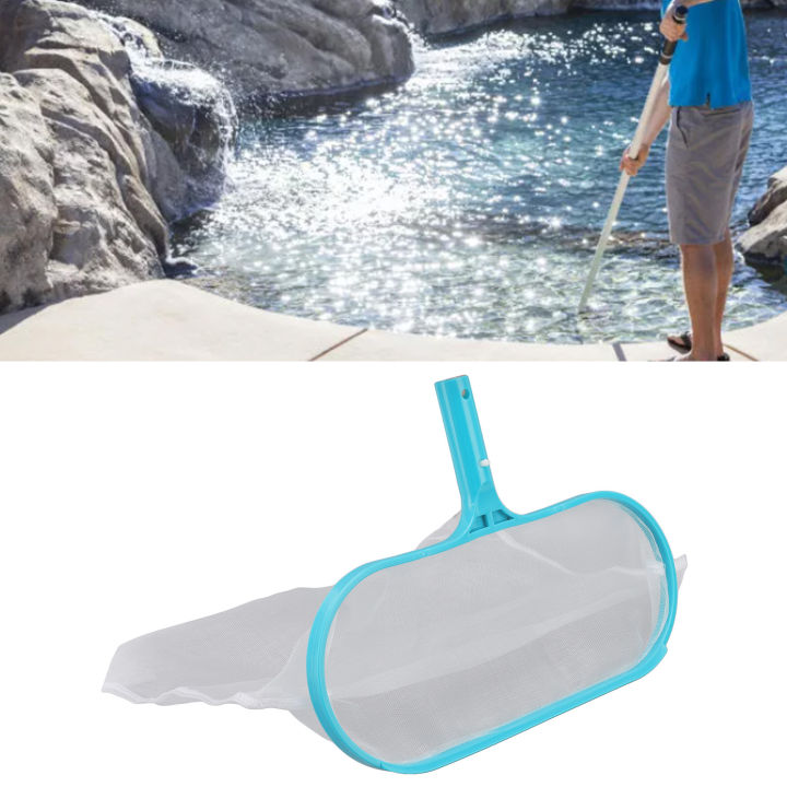 Pool Leaf Net Wear Resistant Nylon Mesh Pool Skimmer Net for Cleaning ...