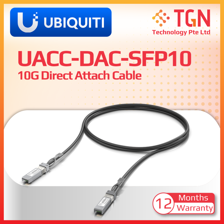 Ubiquiti 10G Direct Attach Cable UACC-DAC-SFP10 0.5M/1M/3M | Lazada ...