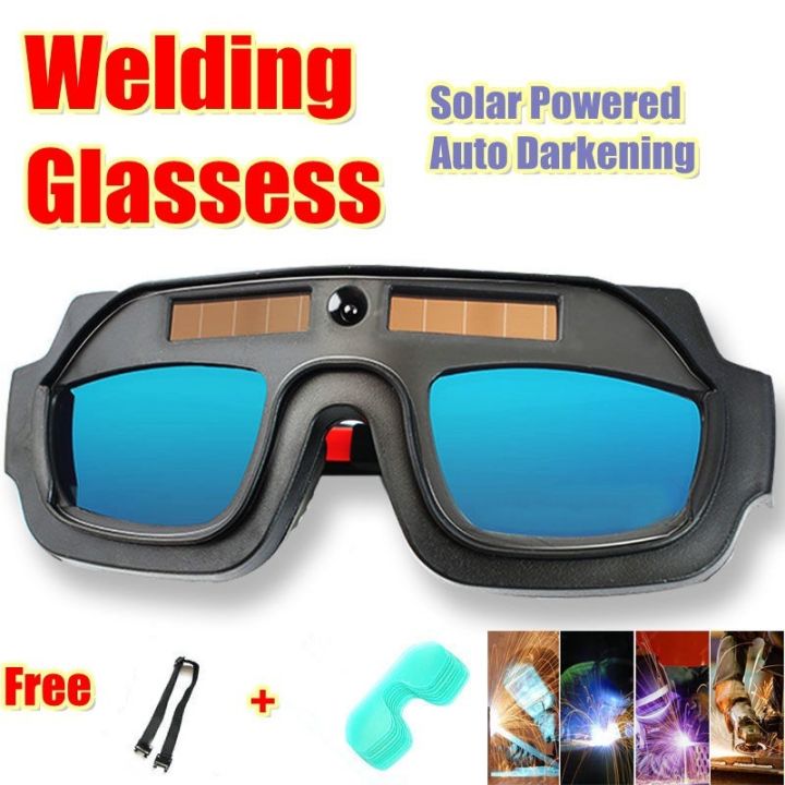 solar welding mask welding goggles auto darkening welding glasses eye ...