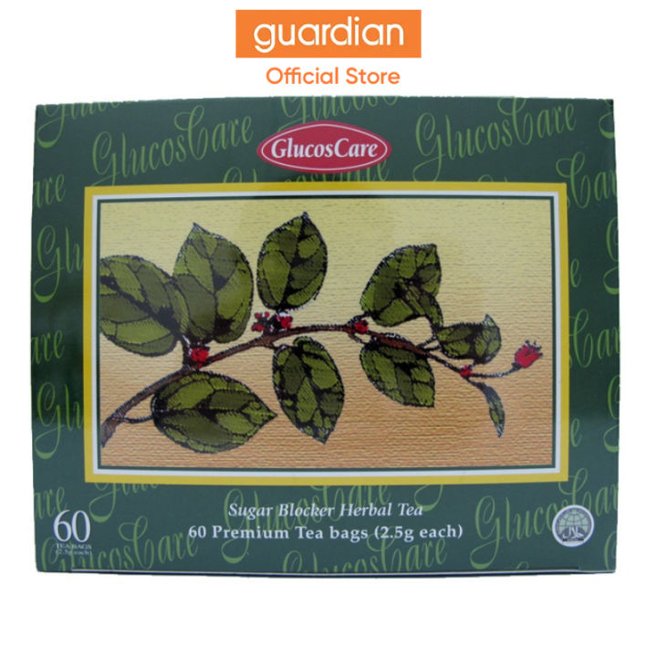 Glucoscare Sugar Blocker Herbal Tea, 60Pcs | Lazada Singapore