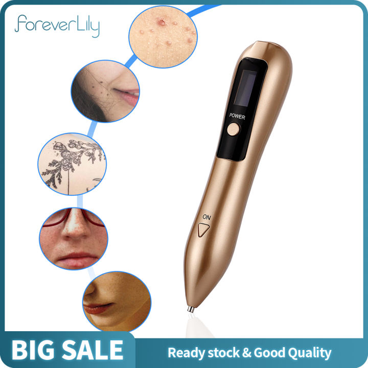 foreverlily Lase r Pen with LCD Plasma Screen Black Spot Remover Facial ...