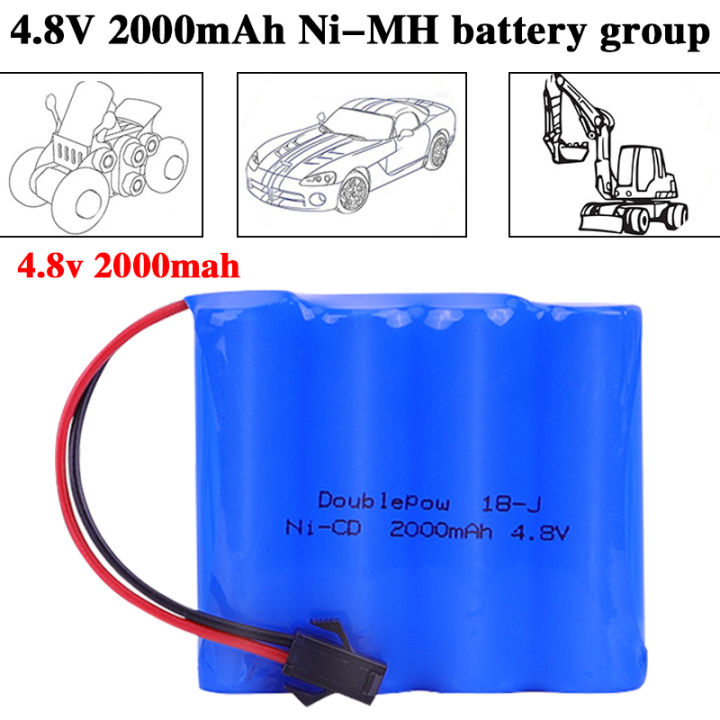 4.8V 2000mAh remote control toy battery, electrical lighting and ...