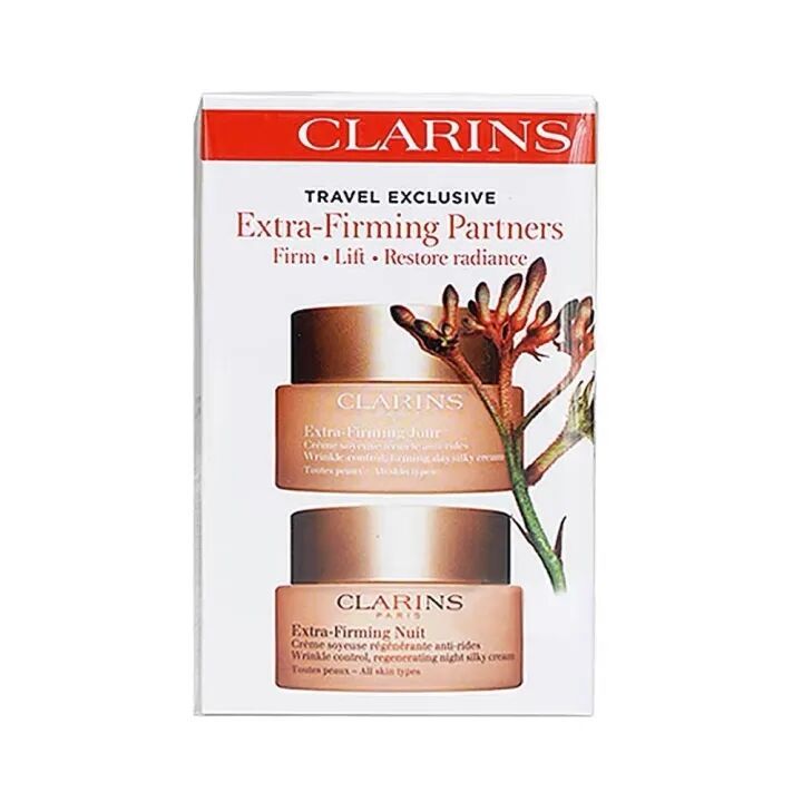 Approaching Clarins Extra Firming Partners Set Day Cream Night Cream ...