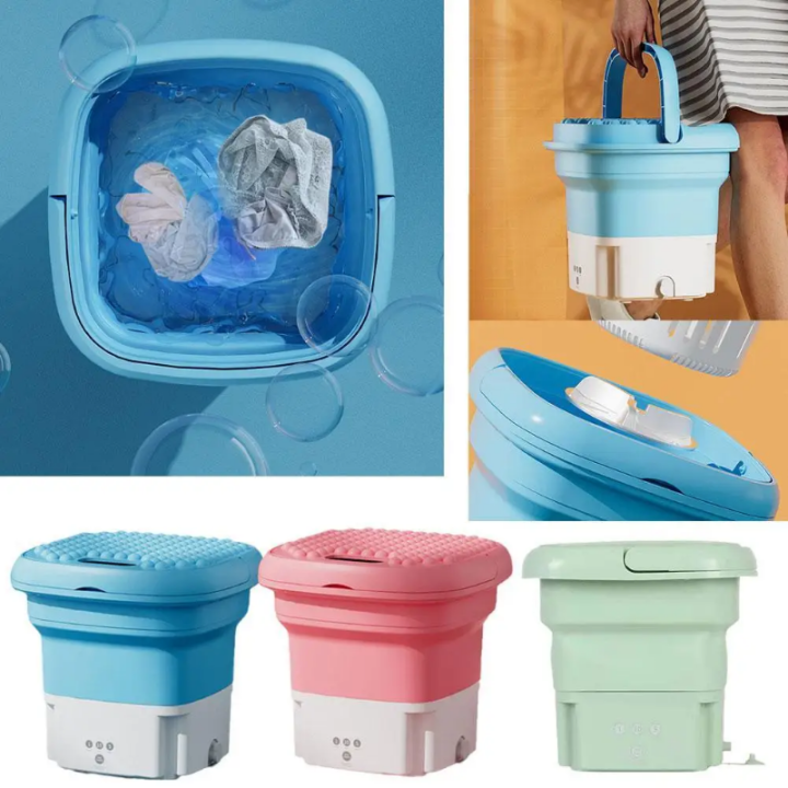 Mini Washing Machine For Clothes With Bucket Washing For Socks ...