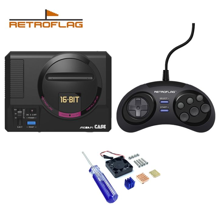 【New Arrivals】 Retroflag Megapi Case For Raspberry Pi 3 B Plus 3b / 3b ...