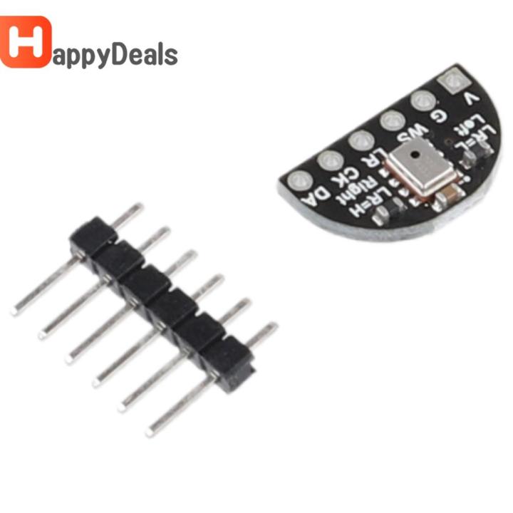 I2S Interface High Sensitivity MEMS Microphone Module Low Noise Single Microphone Board Mic ...