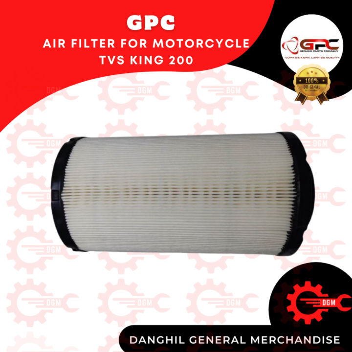 GPC AIR FILTER FOR MOTORCYCLE TVS King 200 | Lazada PH
