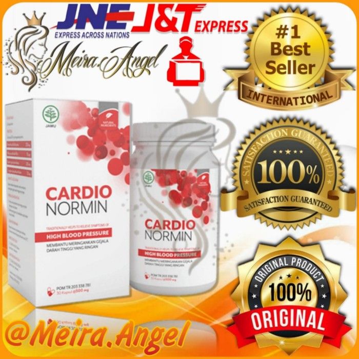 Cardionormin Asli Original Obat Herbal Darah Tinggi Hipertensi Struk ...