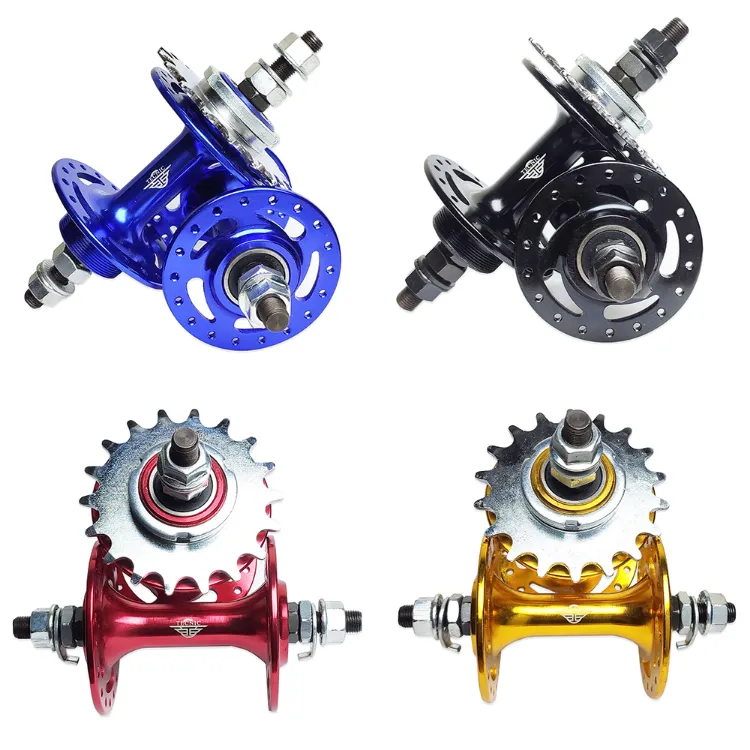 Tecnic Front and Rear Hub #263 with 18T Sprocket Alloy 36 Holes Fixie ...