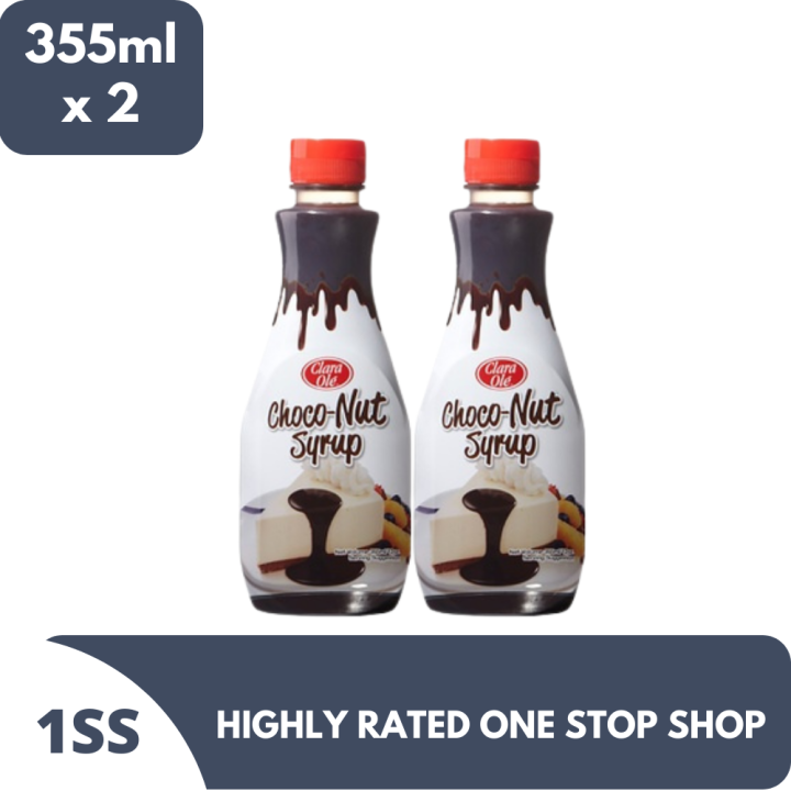 Clara Ole Choco-Nut Syrup 355ml x 2 | Lazada PH