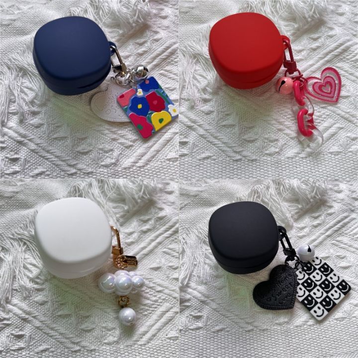 Cute Case For Anker Soundcore R50i Flower Case with Keychain Soft ...