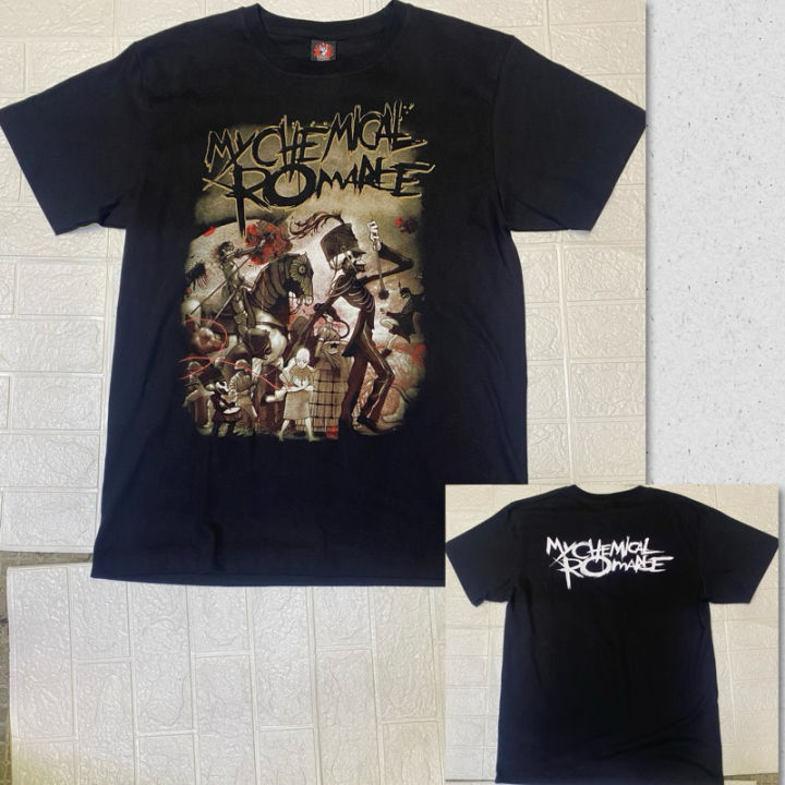 Rock Bands My Chemical Romance Black Shirts COD | Lazada PH