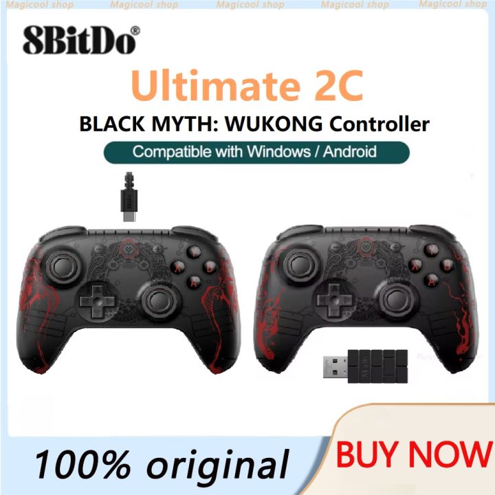 8BitDo Gamepads PC Black Myth Wukong Ultimate 2C Wireless Windows 10 11 ...