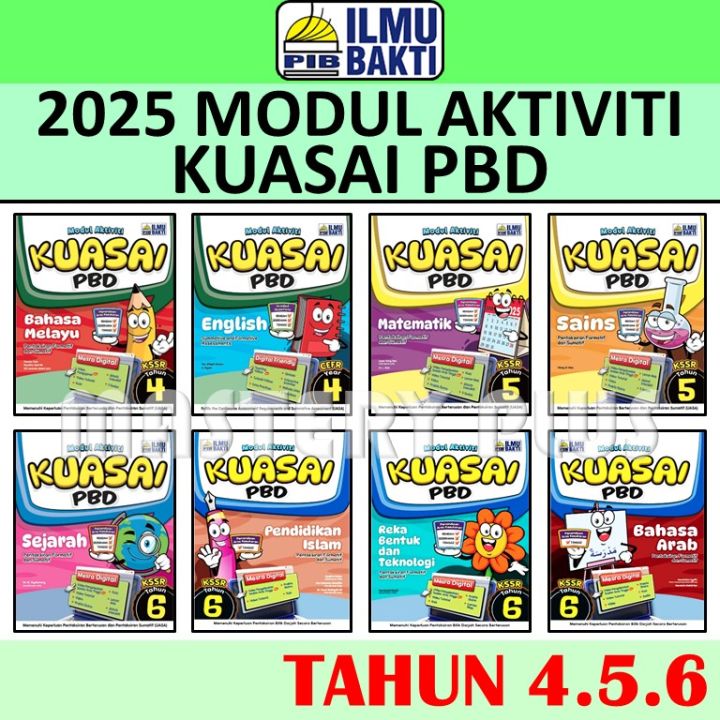 MODUL AKTIVITI KUASAI PBD TAHUN 4 5 6 KSSR 2025 UASA | PENTAKSIRAN FORMATIF DAN SUMATIF ...