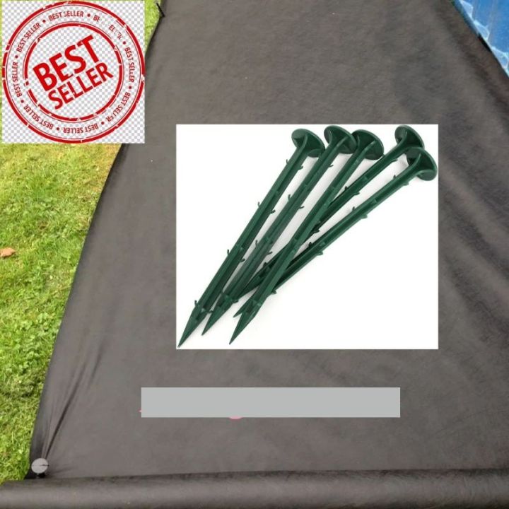 WEEDMAT FERTIGASI PLASTIK NAIL 11CM,16CM/WEETMAT PLASTIC PIN NAIL U ...