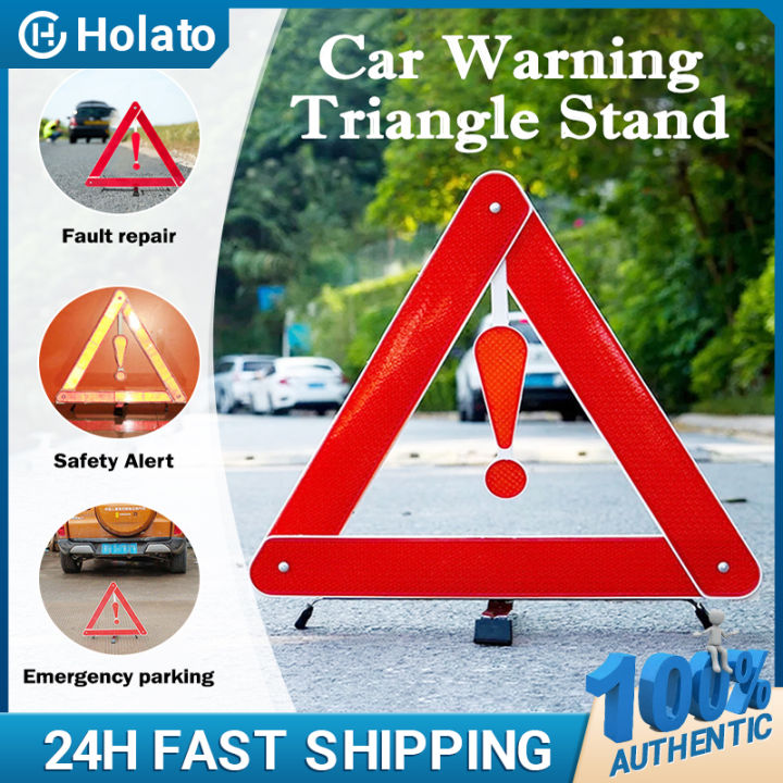 Road Safety Foldable Reflective Tripod Warning Sign Multi-functional ...