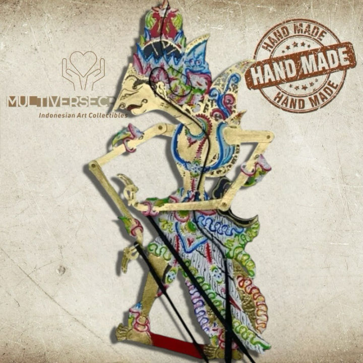 Wayang Alusan Kulit Sapi Asli WATU GUNUNG Standar Dalang 60 cm | Lazada ...