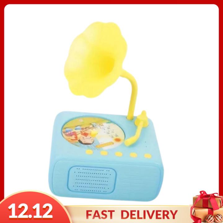 Gispark Kids Gramophone Kids Bedtime Story Device Portable Voice ...