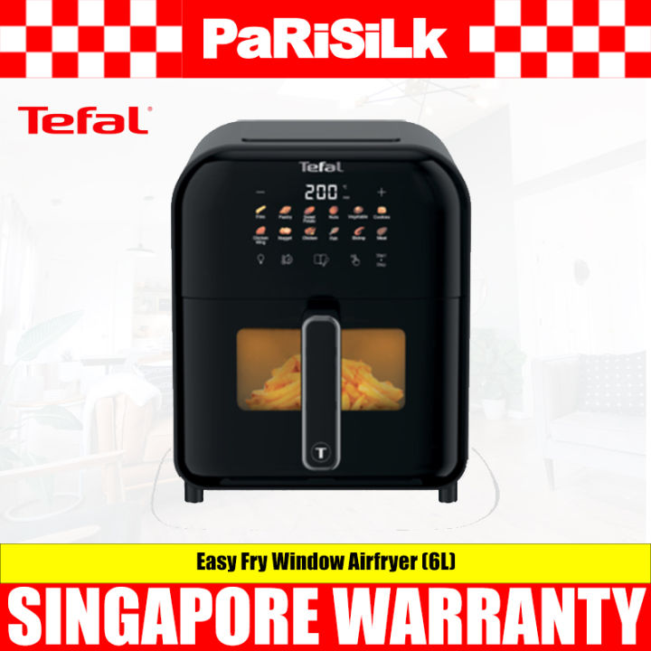 TEFAL EY8218 Easy Fry Window Airfryer (6L) | Lazada Singapore