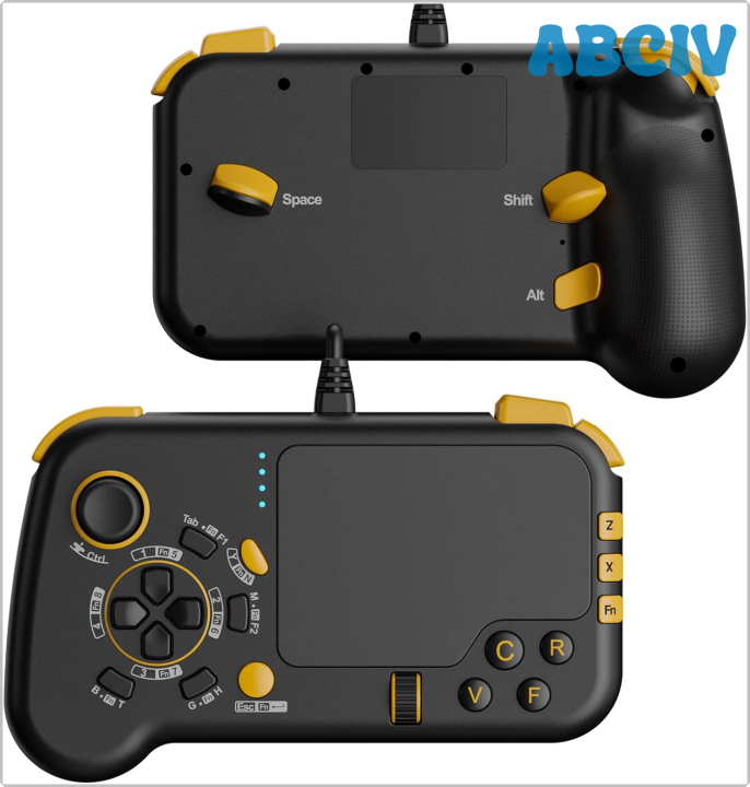 ABCIV Steam Deck Wired USB Gaming Touchpad with Keyboard and Mouse ...