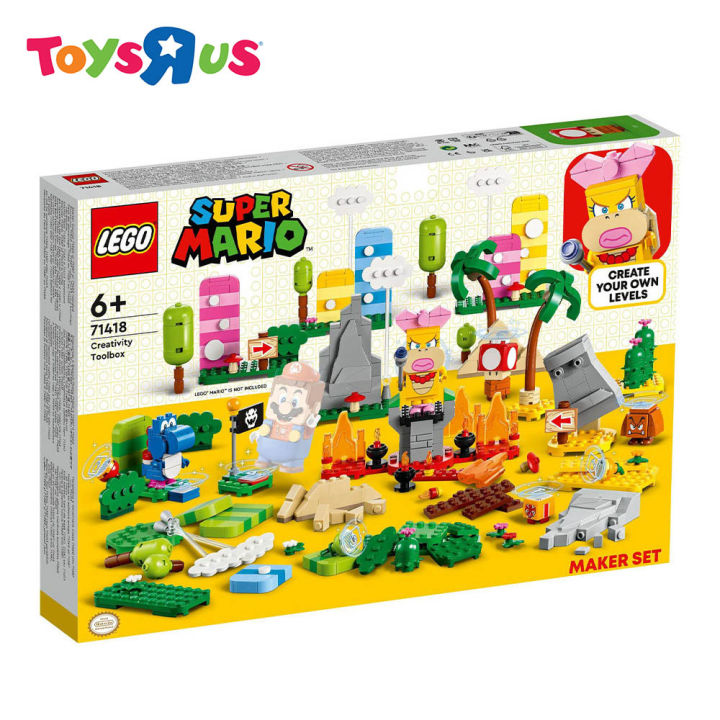 LEGO® Super Mario 71418 Maker Set - Creativity Toolbox, Age 6 ...