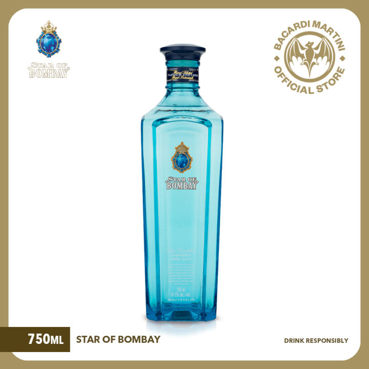 Star Of Bombay London Dry Gin - 750mL, 46% ABV | Lazada PH