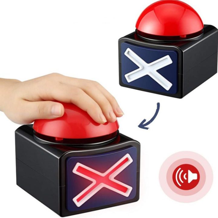 YILU 2023 New Game Answer Buzzer Alarm Button With Sound Light Trivia ...