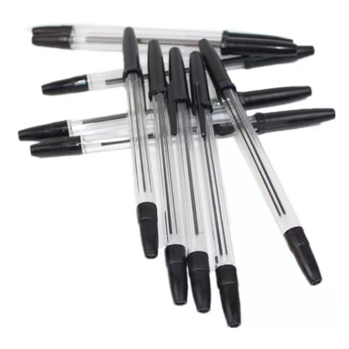 5PCS Ballpen Black Ink Ball Pen Ballpoint Stick Ballpens | Lazada PH