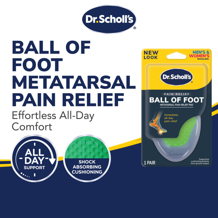 Dr.Scholl Ball of Foot Metatarsal Pain Relief Pad | Lazada