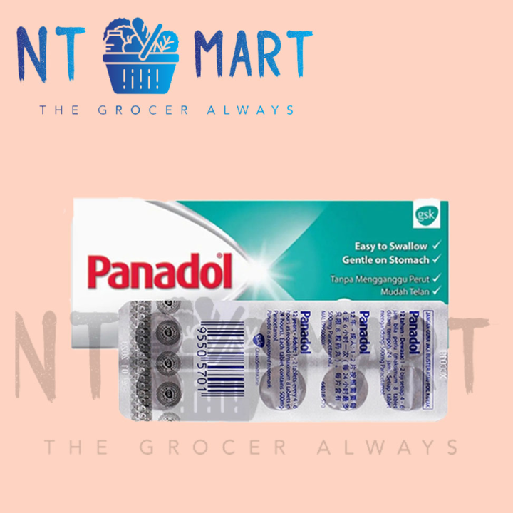 PANADOL Regular Paracetamol Pain Relief 500mg | Lazada