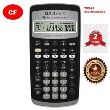 Shop Texas Instrument Ba Ii Plus Calculator online Sep 2024 Lazada .my