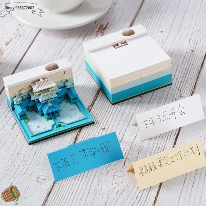 JINGYI985372602 Crafts 2024 Mini Desktop Calendar With Sticky Notes ...