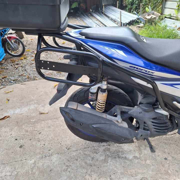 Yamaha Aerox 155 V1 - Heavy Duty Top Box Bracket with Side Pannier ...