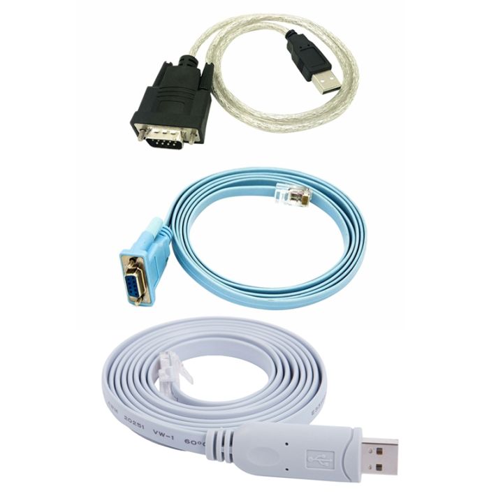 2Set USB to RJ45 for Cisco USB Console Cable with RJ45 Network Cable ...