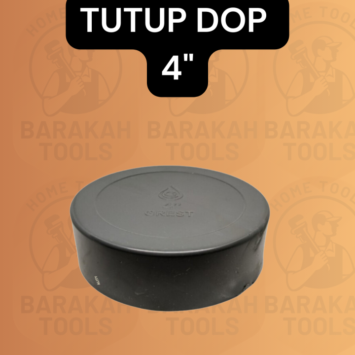 DOP PIPA 4" PLUG POLOS 4 inch GREST AW - FITTING PVC GRES 4in / Tutup Dop Paralon Pipa / Suku ...