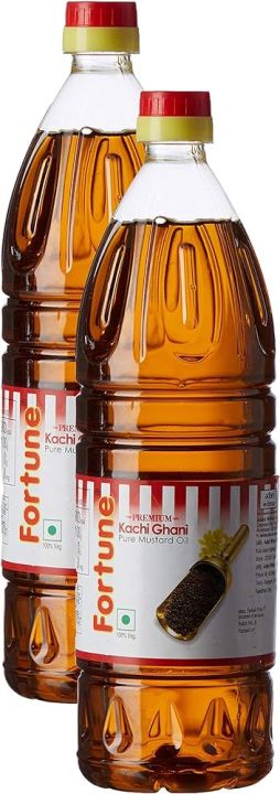 Fortune Kachi Ghani musterd oil 1ltr | Lazada.co.th