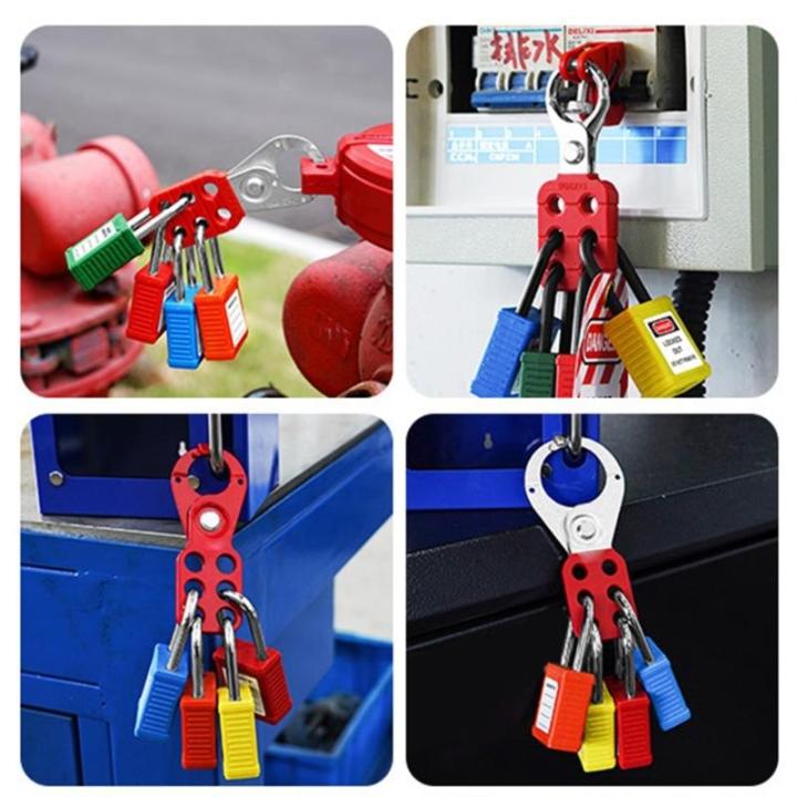 Strong Steel Lockout Hasp High Strength Padlock Hasps Safety Lockout ...