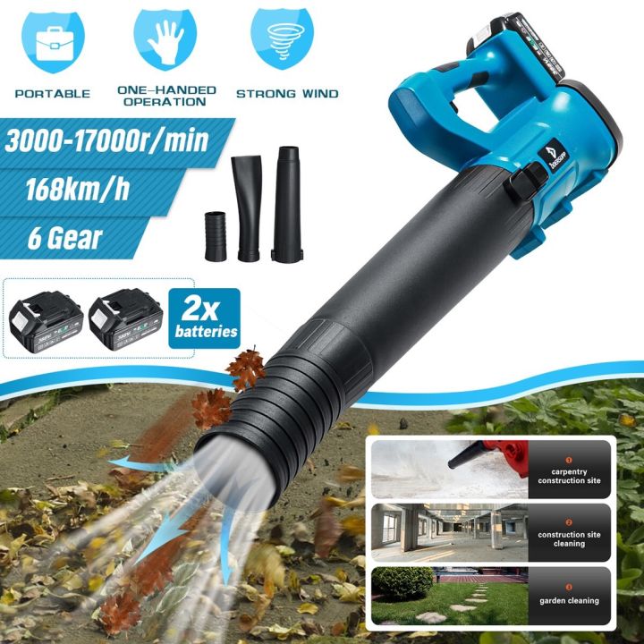 588vf Cordless Blower Garden Leaf Blower Handheld Dust Collector ...
