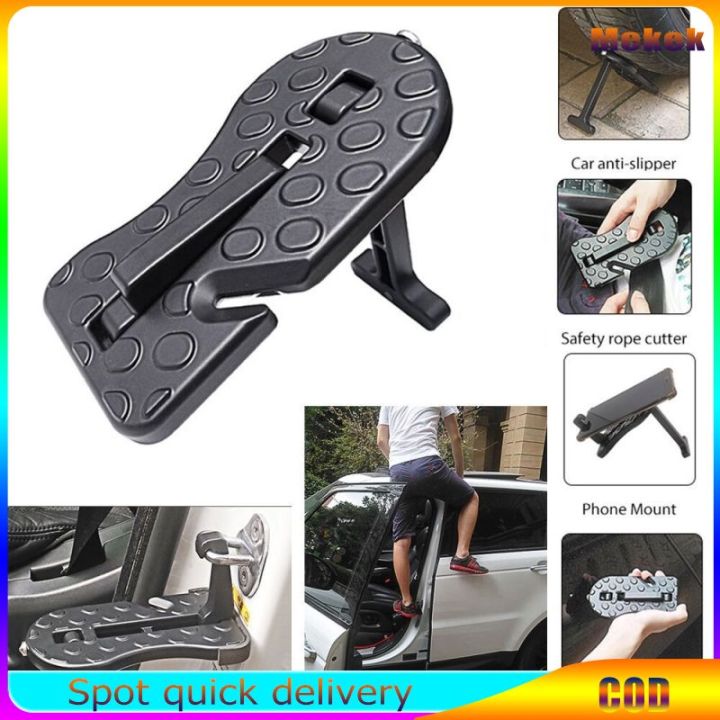 Folding Car Door Latch Hook Step Mini Foot Pedal Ladder for SUV Truck ...
