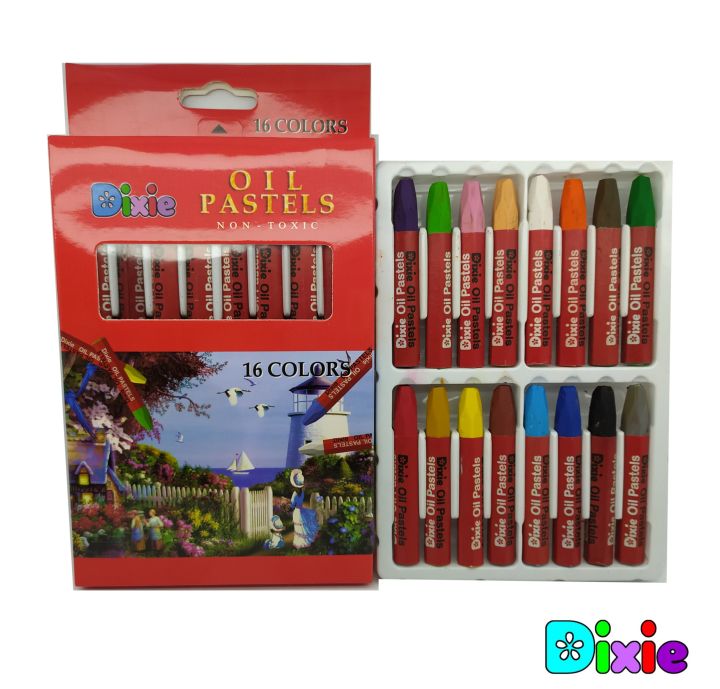 Dixie Oil Pastel 16 Colors DOP16 (1set) | Lazada PH