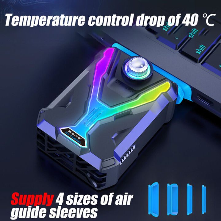 ICE COOREL Laptop Cooler CPU Temperature Fast Dropdown Pad Powerful ...