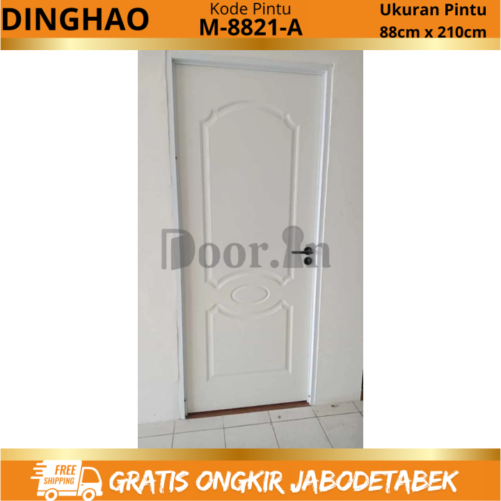 PINTU KAYU / PINTU HDF / WOODEN DOOR / PINTU ENGINEERING / PINTU UTAMA ...