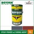 Boysen Epoxy Primer Gray B2230 - 4L w/ Curing Agent | Lazada PH