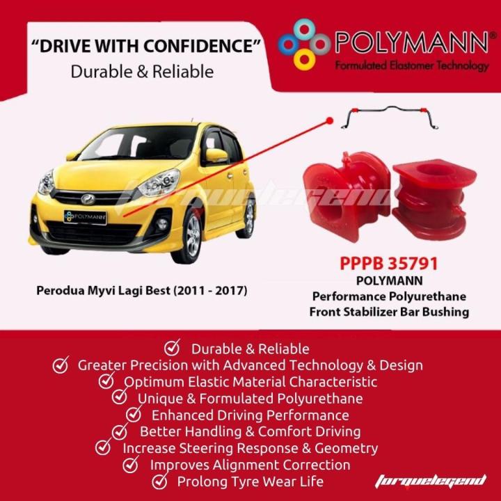 Polymann -Perodua Myvi LAGI BEST (2011- 2017) Performance Stabilizer ...