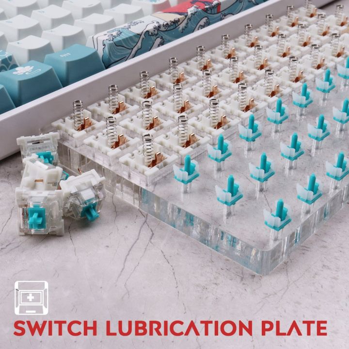 {Miss qi's keycap}30 SwitchesTester Lube Modding Station Combination ...