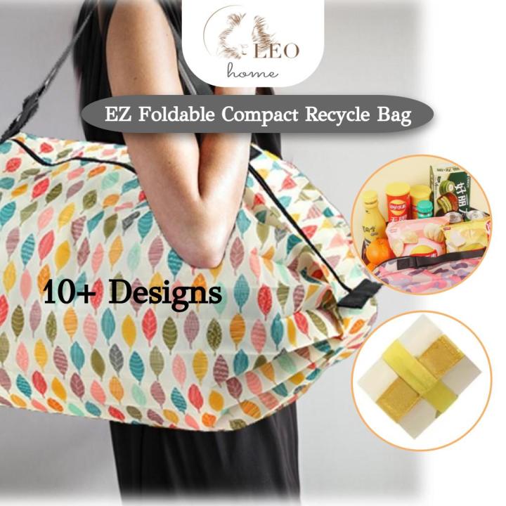 [SG Instock] $4.90 EZ Recycle Foldable Bag Collapsible Bag | Easy and ...