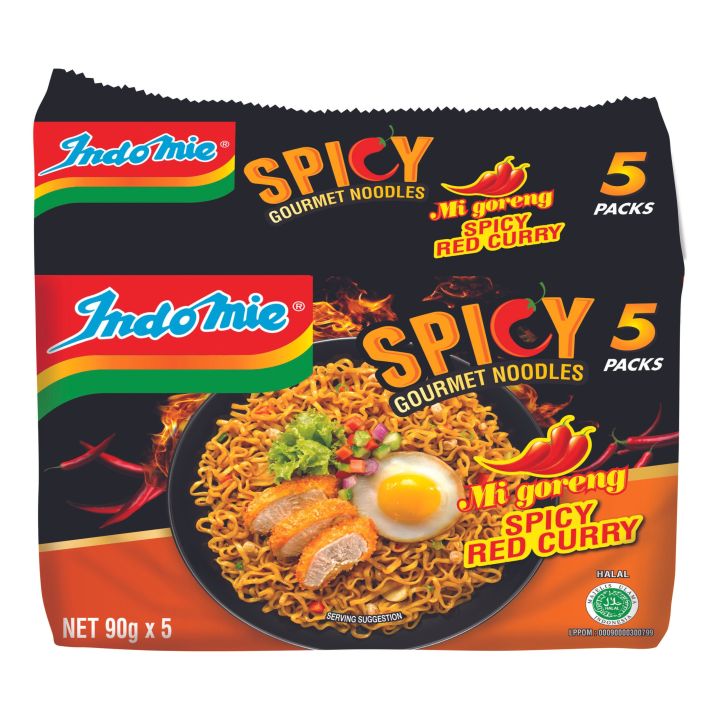 Indomie Mi Goreng Spicy Red Curry (5 x 90g) | Lazada Singapore