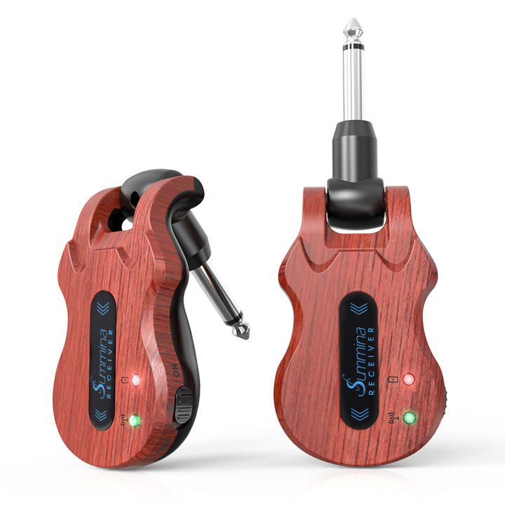 summina Wireless Guitar System Audio Digital Guitar Transmitter ...