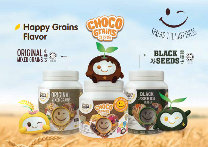 [SAKURA MARK] Happy Grains Black Seeds 40Sac Fiber Bone 100% Natural No ...